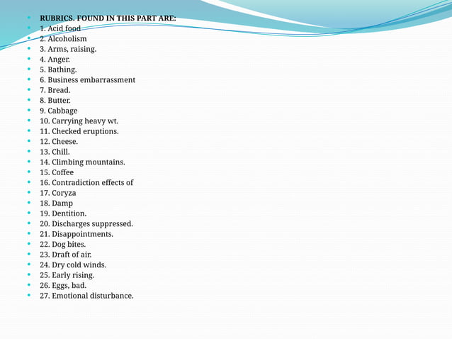 Clarke Clinical Repertory by J.H Clarke | PPTX