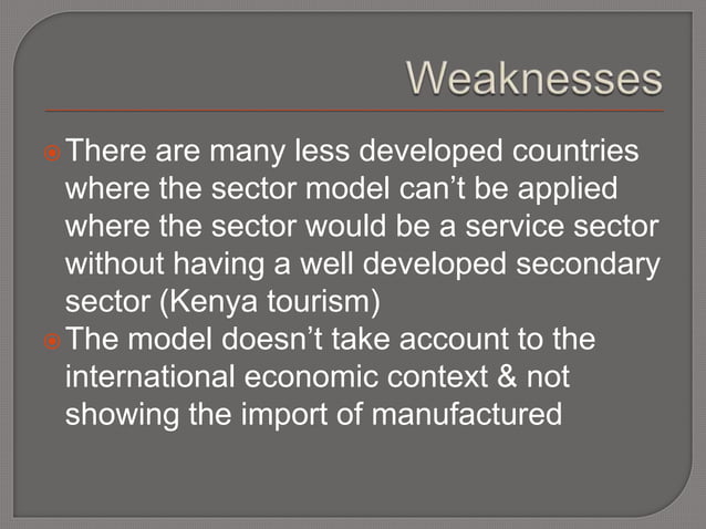 Clark sector model | PPTX