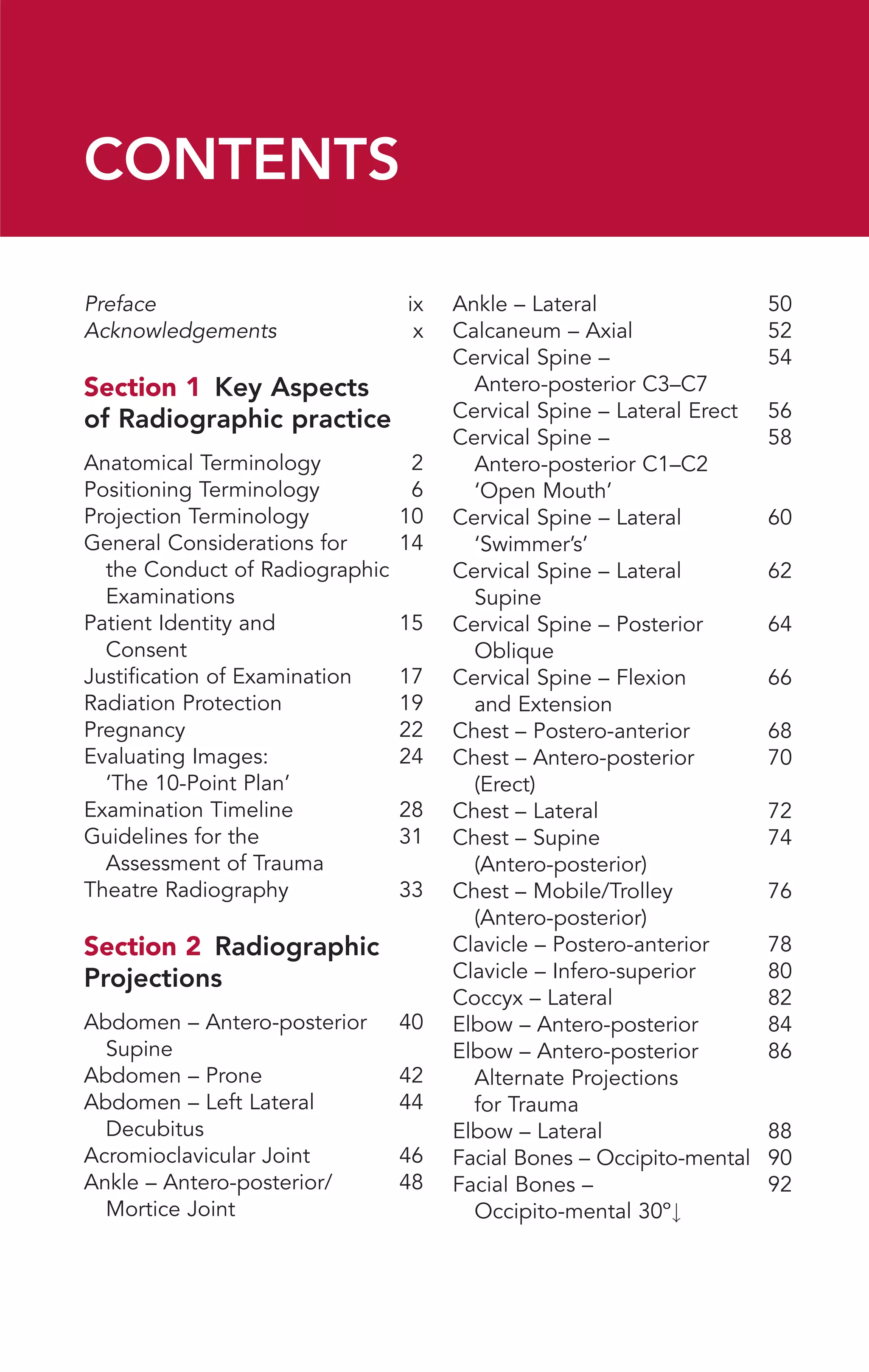 Clarks Pocket Handbook for Radiographers.pdf | Medical Tests | Medical ...