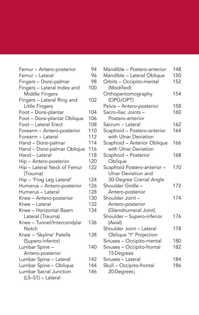 Clarks Pocket Handbook for Radiographers.pdf | Medical Tests | Medical ...