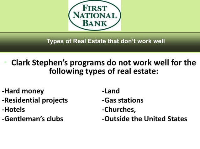 Clark Stephens Presentation | PPT