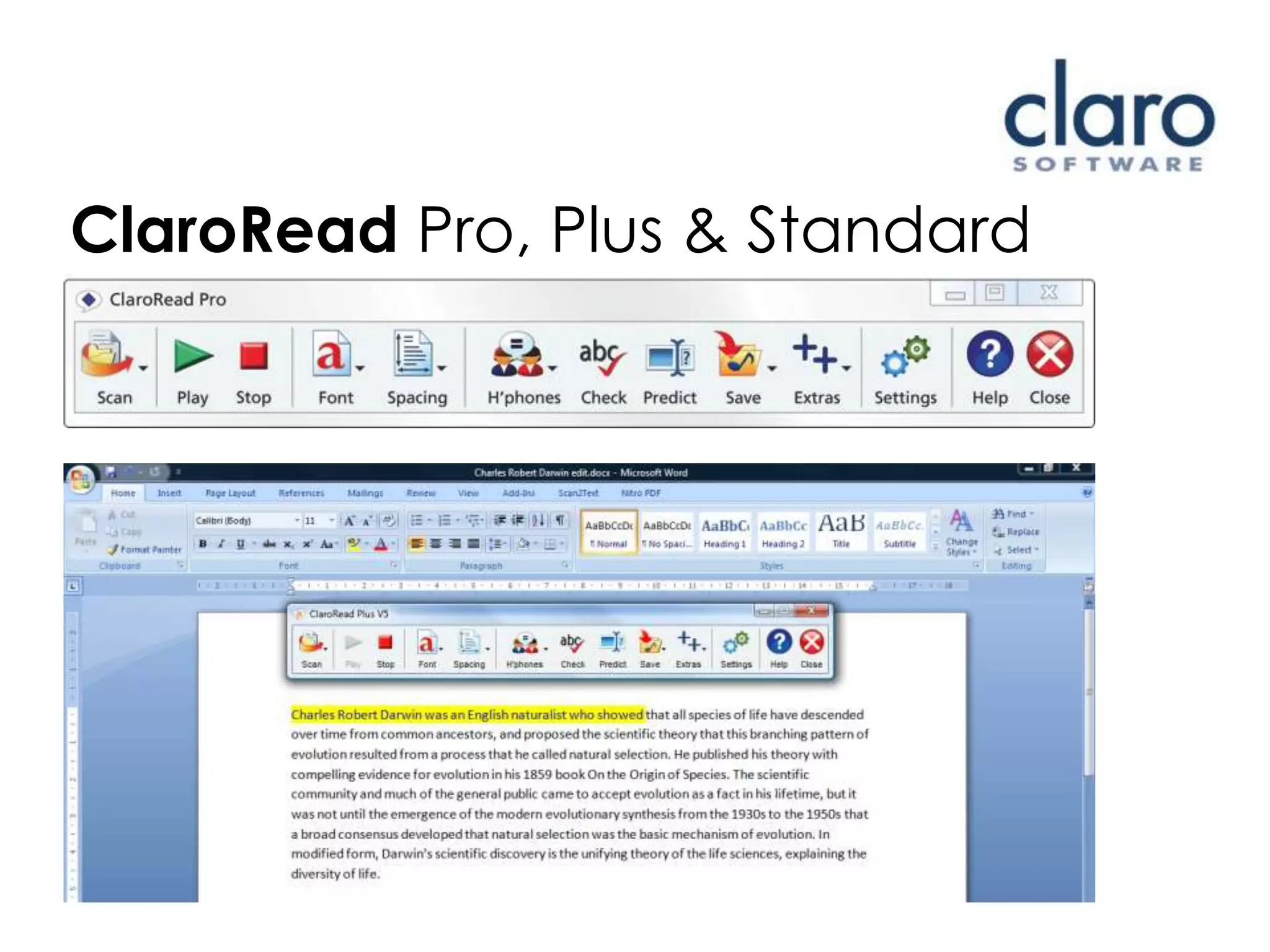 Writing Technology & Claro | PPTX