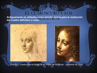 EL claroscuro en el arte,tecnicas y materiales.ppt