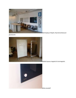 Clarus glassboard display | PDF