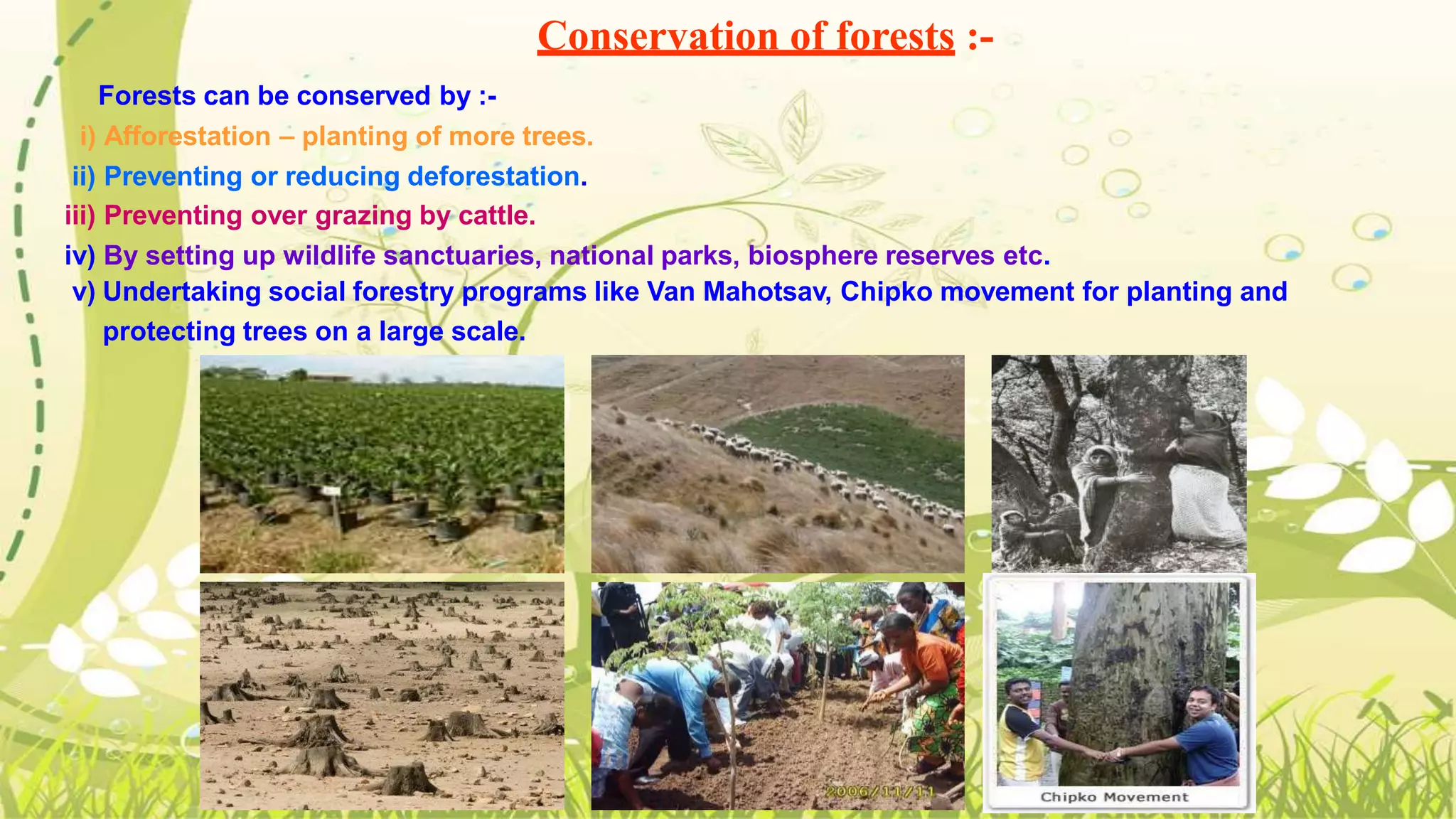 sustainable management of natural resources | PPTX