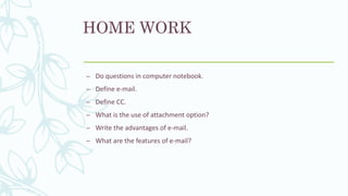 ELECTRONIC MAIL | PPTX