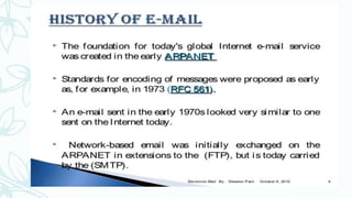 ELECTRONIC MAIL | PPTX