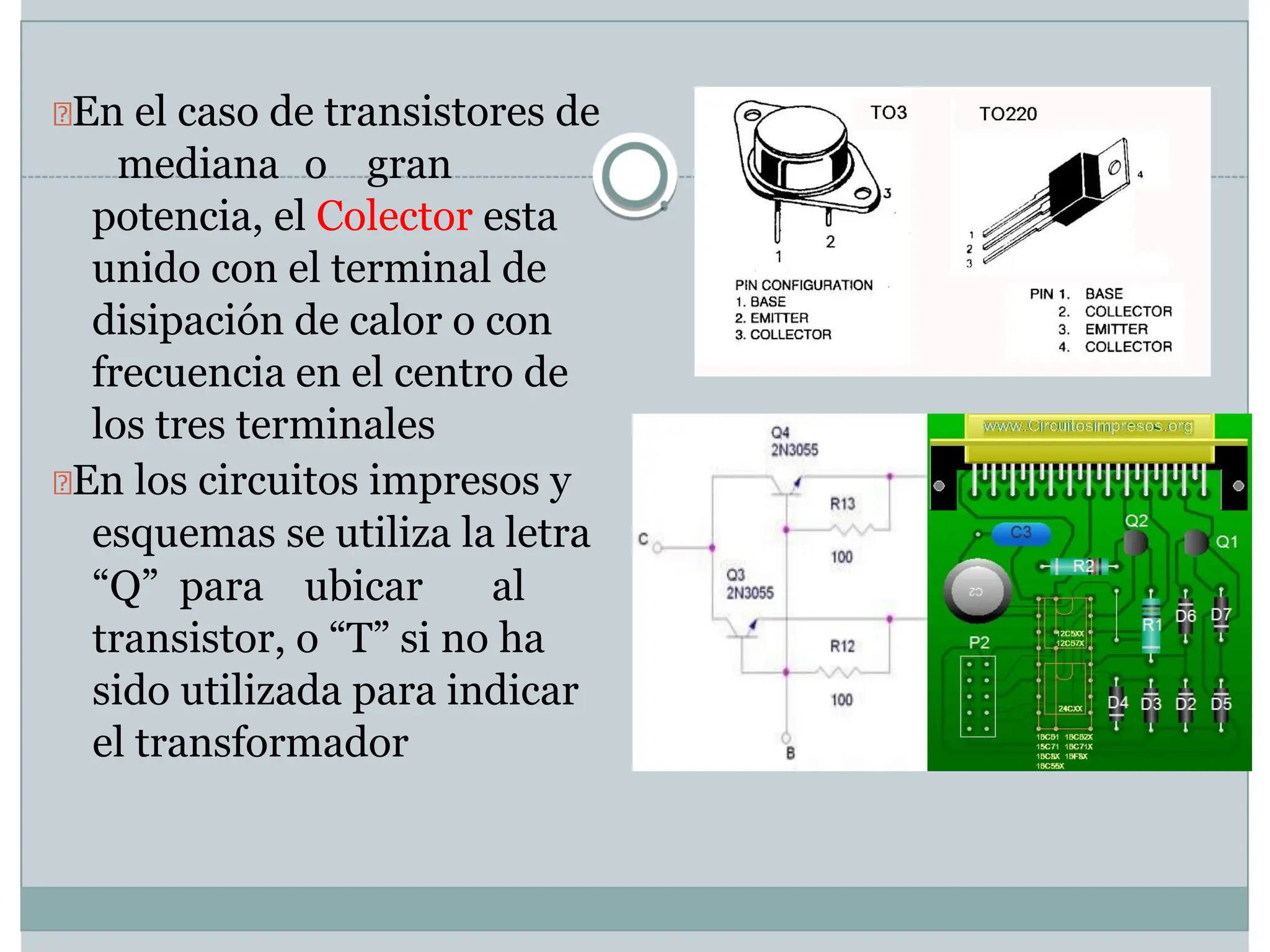 Concepto de transistor, Tipos de transistores y símbolos utilizados, El ...