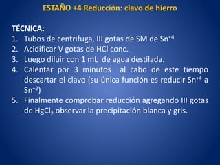 Clase 6-cationes g2-2 parte-As-Sb-Sn | PPT