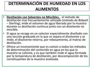 humedad-en-alimentos | PPT