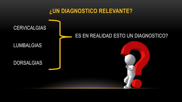 CLASE - Diagnóstico diferencial en Fisioterapia para alteraciones de la ...