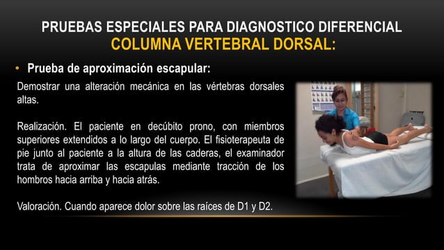 CLASE - Diagnóstico diferencial en Fisioterapia para alteraciones de la ...