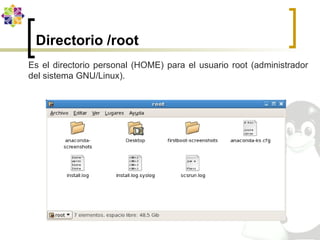Clase 01 estructura de directorios | PPT