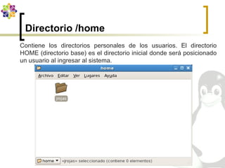 Clase 01 estructura de directorios | PPT