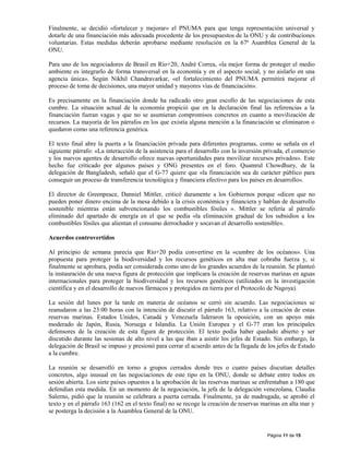 Clase 01 tratados y acuerdos internacionales sobre el medio ambiente | DOC