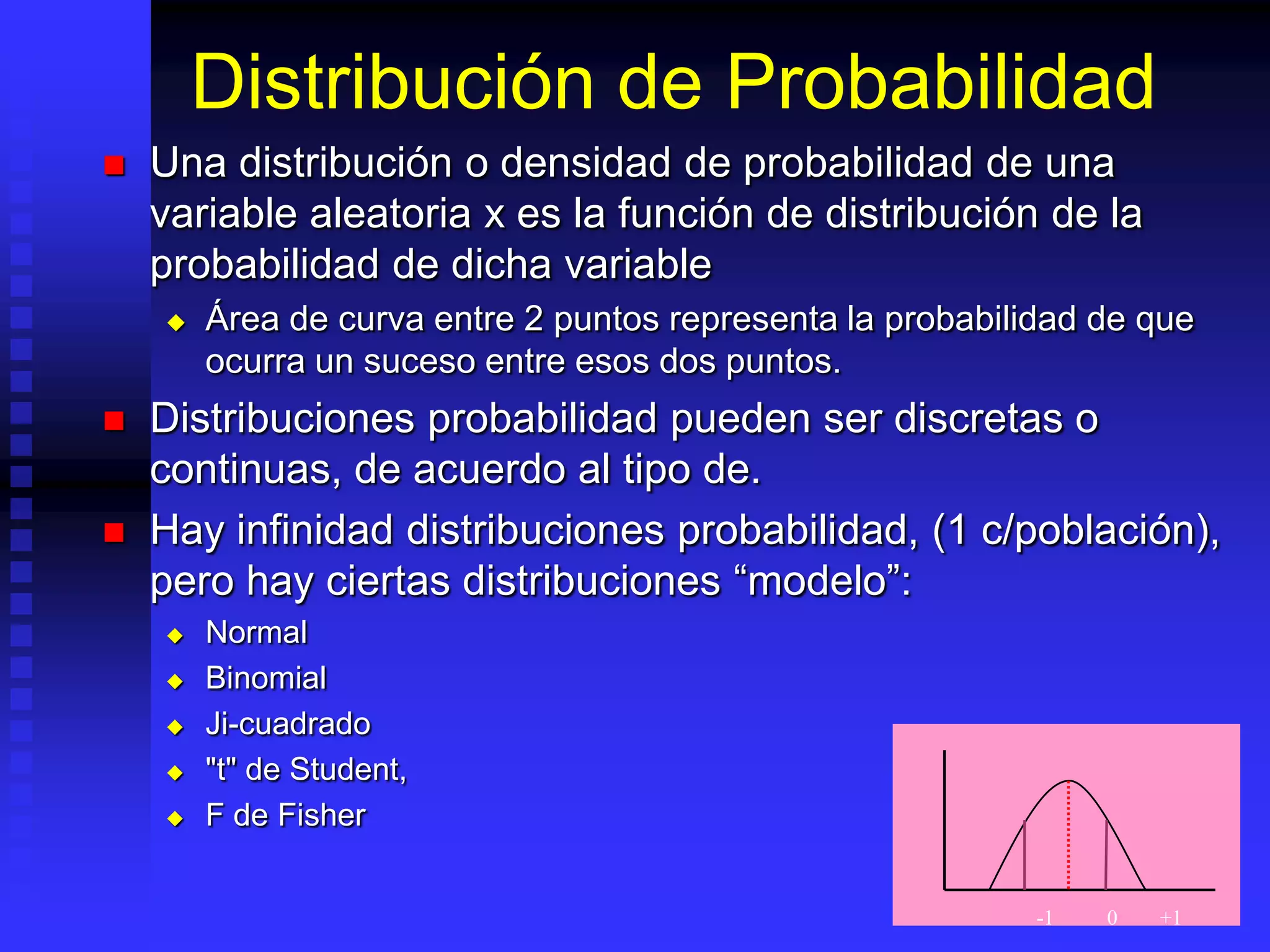 Clase02 distribuciones de probabilidad | PPTX