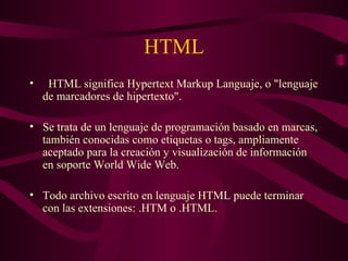 Clase 02 Práctica ISIL 2009-2 HTML | PPT