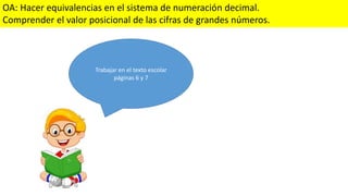 Quinto básico Clase 02 sistema decimal valor posicional | PPTX