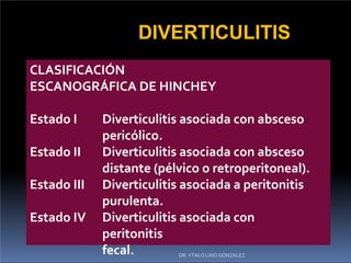 Clase 03 diverticulitis | PPT