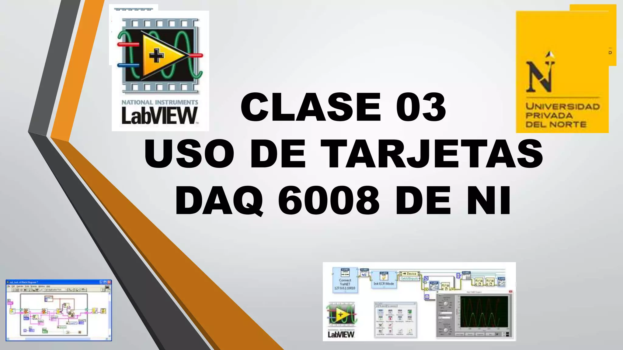 Clase 03 del taller de labview | PPTX