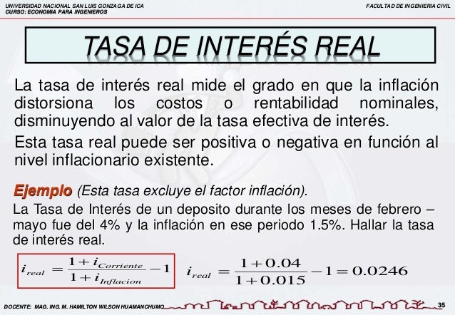 CLASE 03 ECONOMÍA PARA INGENIEROS