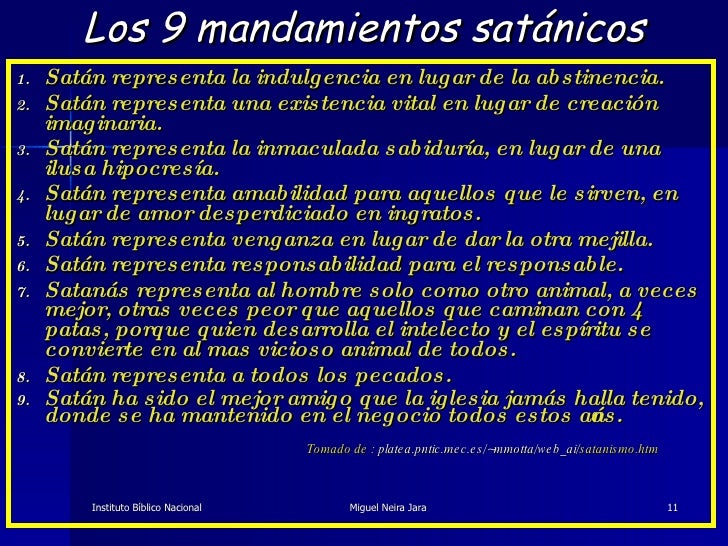 Clase 04 Satanismo