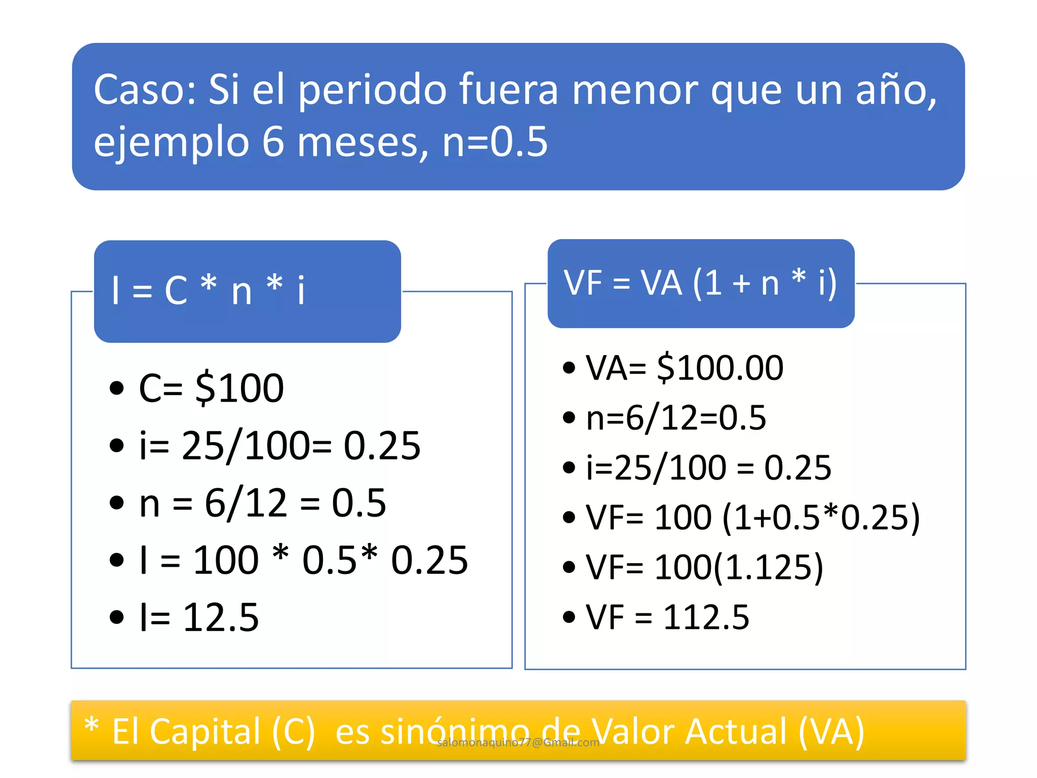 Clase 04 formulas de interés simple en Excel | PDF | Stocks and Bonds ...