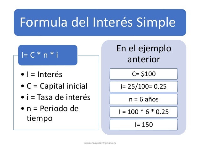 Clase 04 formulas de interés simple en Excel