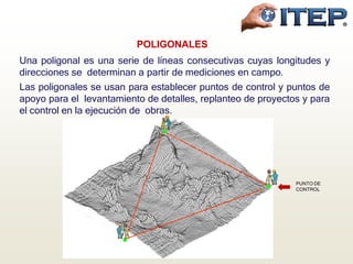 POLIGONALES CERRADAS Y ABIERTAS Y SU RESPETIVO CALCULO | PPTX
