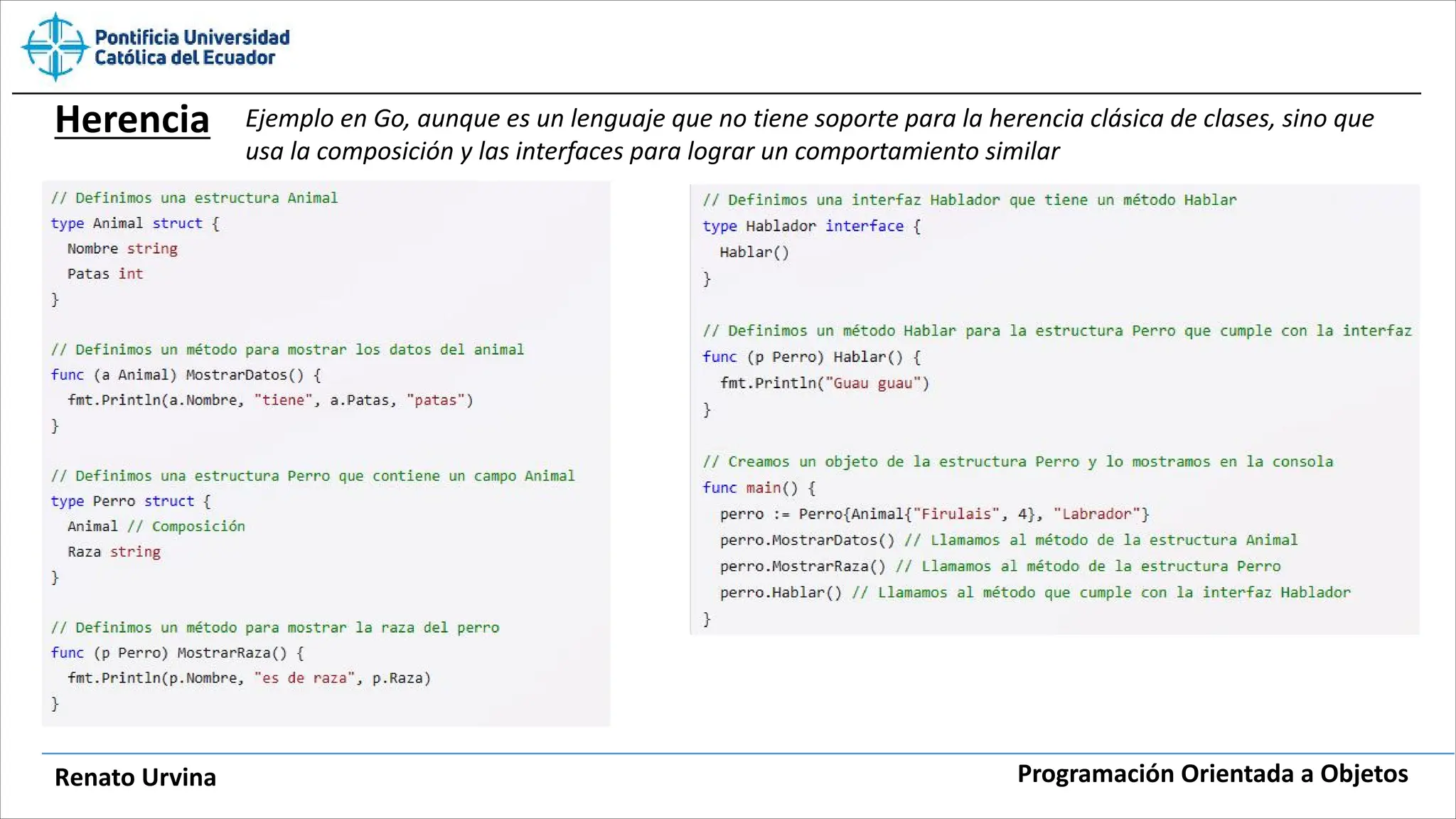 Introducción A Herencia Programación Orientada A Objetos Ppt
