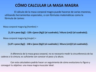 clase de mediciones antropométricas de4 pliegues | PPTX