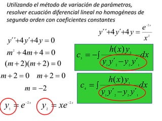 Clase 08 variacion de parametros | PPTX