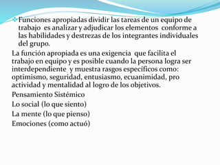 Trabajo en Equipo | PPTX