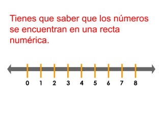 Clase 1. reconocer numeros y secuencias | PPT