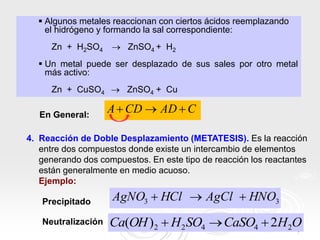 clase10dereaccionesqumicas- redox sintesis metatesis.ppt