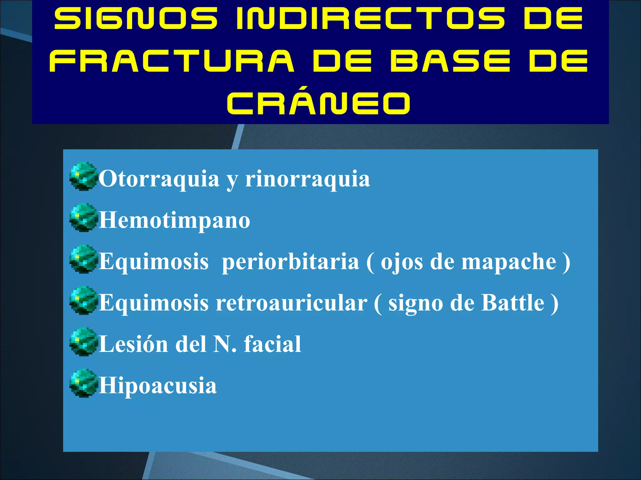 Clase 10 Pediatria Traumatismo ECraneoencefálico | PPT