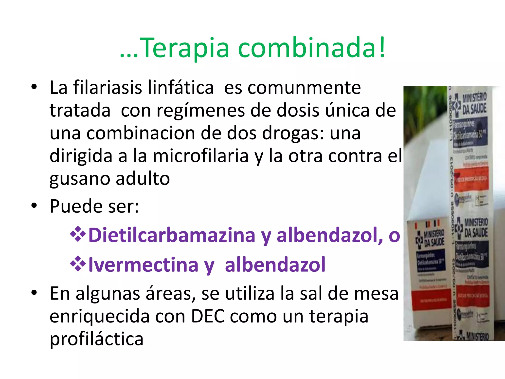Clase 11 filariasis linfatica | PPTX