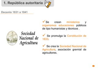 La república conservadora en Chile | PPT