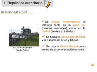 La república conservadora en Chile | PPT