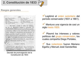 La república conservadora en Chile | PPT