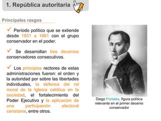 La república conservadora en Chile | PPT