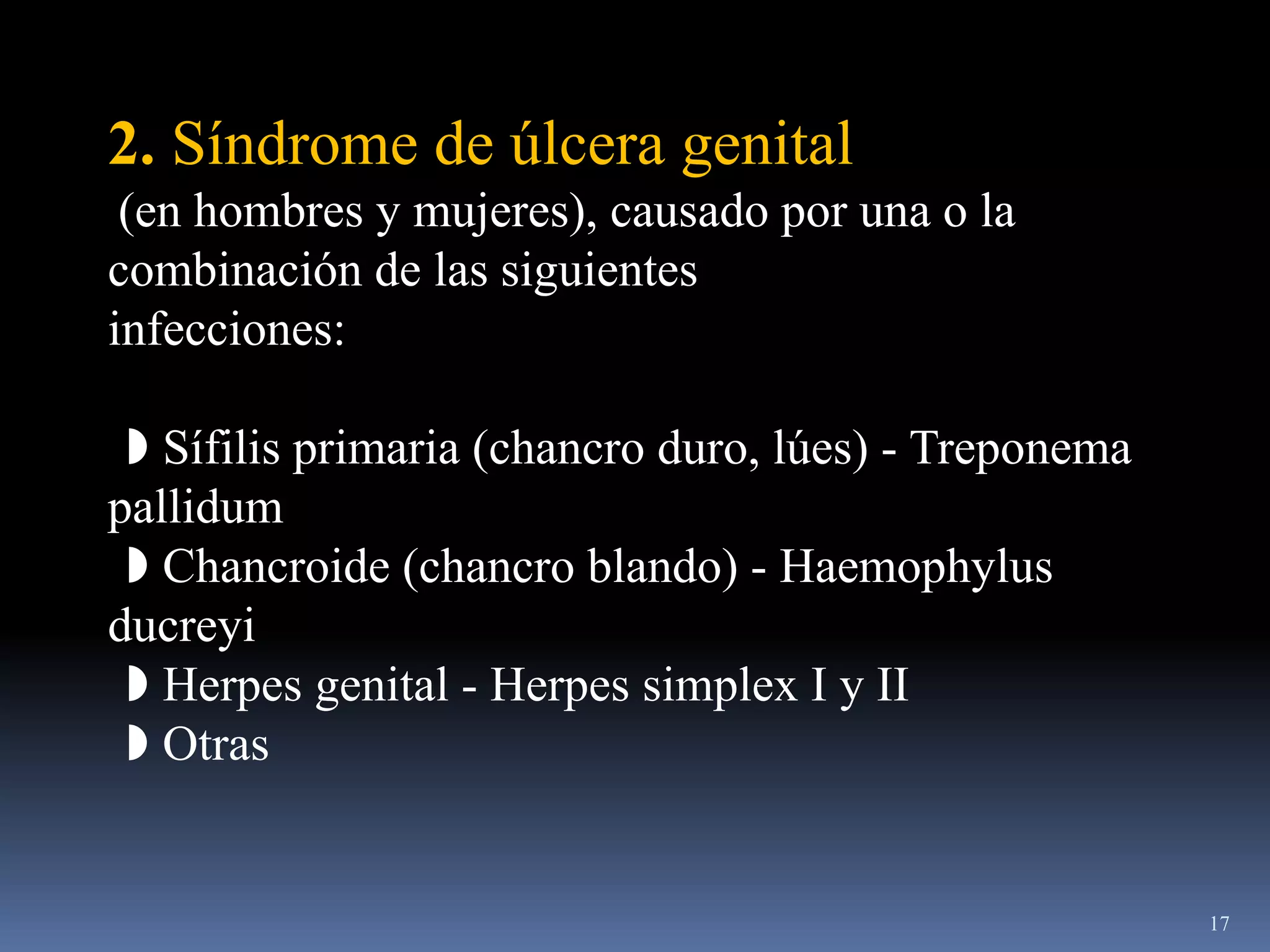 Manejo sindromico de las its | PPT