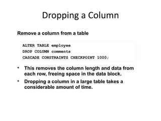 Clase 11 manejo tablas modificada | PPT