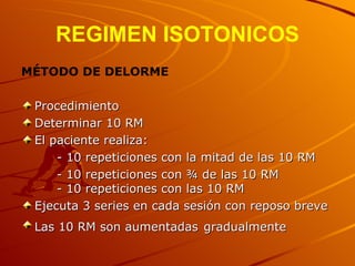 Clase 11 principios generales de ejercicio terapeutico | PPT