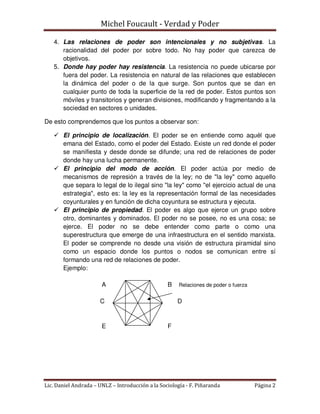 Clase 12 michel foucault - verdad y poder | PDF