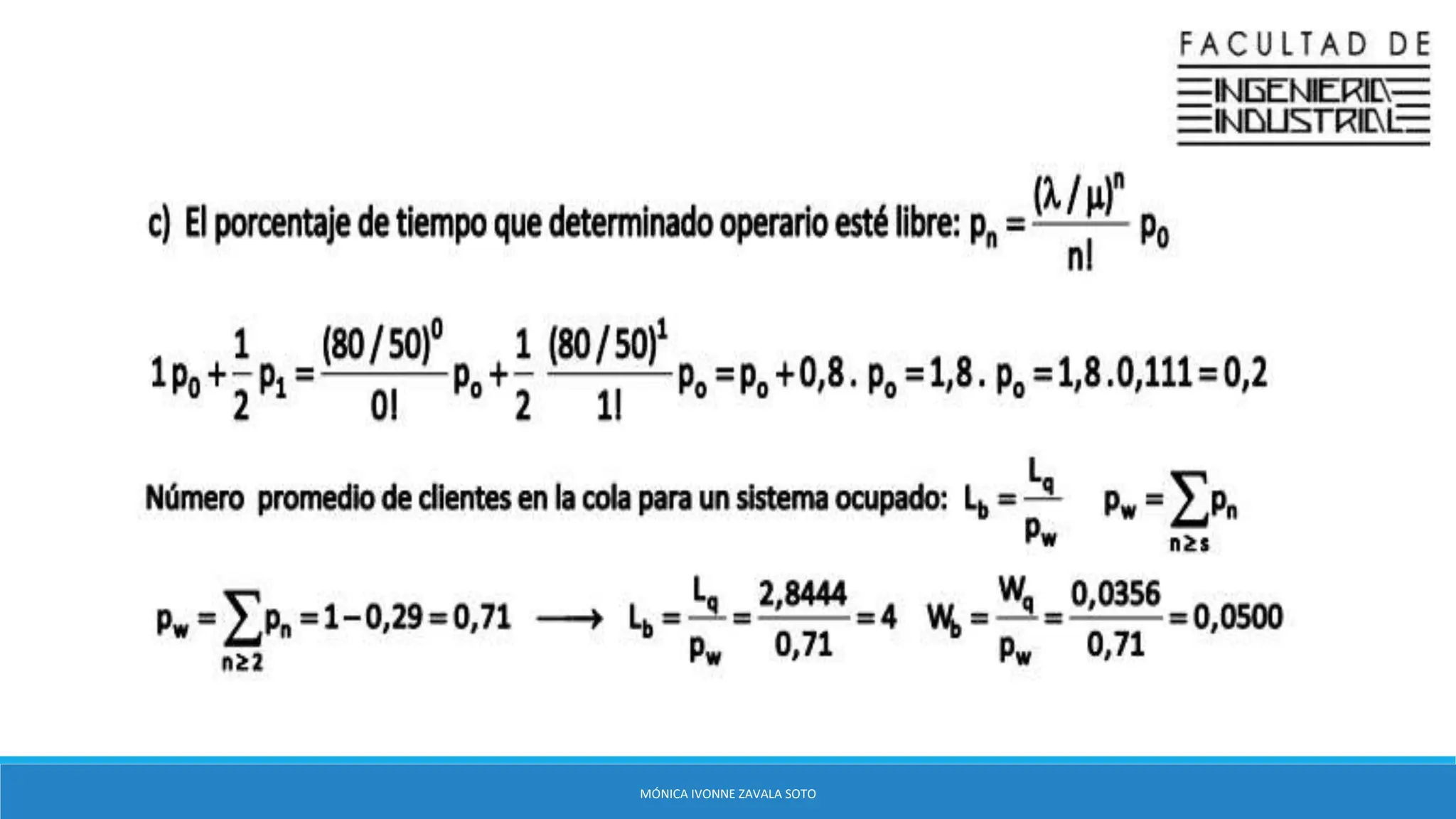 Clase 12 IO Teoria de Colas MMS_MÓNICA ZAVALA.pptx