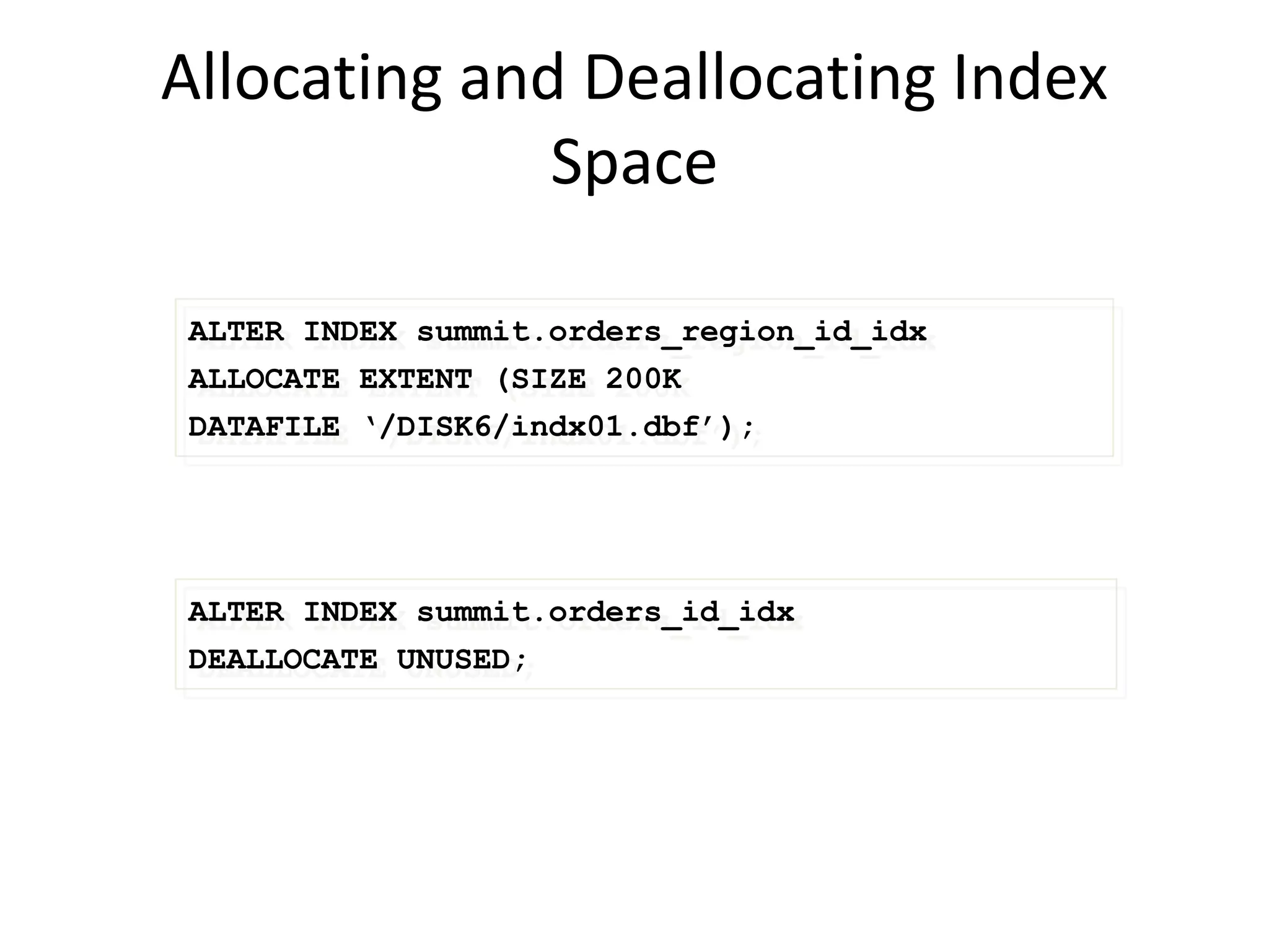 Clase 12 manejo indices modificada | PPTX