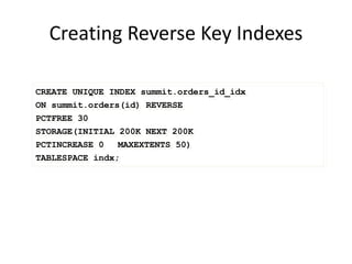Clase 12 manejo indices modificada | PPTX