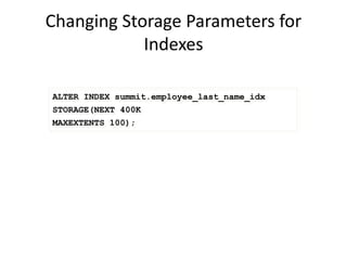 Clase 12 manejo indices modificada | PPTX