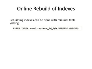 Clase 12 manejo indices modificada | PPTX
